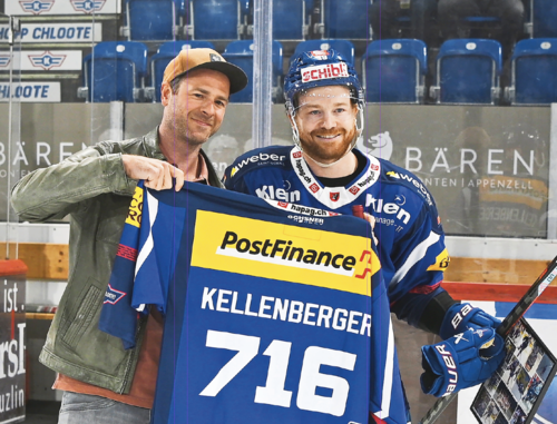 Eine Ehrung und der erste Punkt: kloteneranzeiger.ch